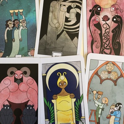 Lazy Crow Tarot Deck - Etsy