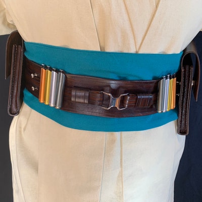Jedi Belt or Sith Belt, Prequel Style, With Accent star Wars - Etsy