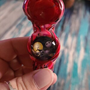 Custom Space Stitch Glass Smoking Pipe Girly Pipes Unique | Etsy