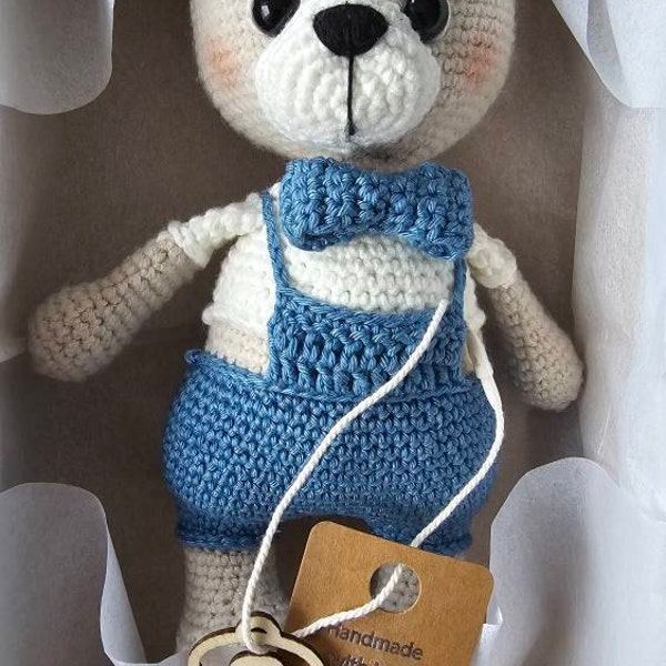 PDF Bruno the Bear/crochet Pattern in English and Polish/digital ...