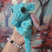 Diddy Dex the Palm Sized Snuggler Dragon Crochet Pattern Amigurumi ...