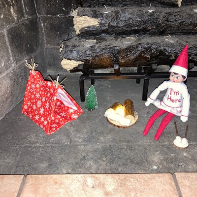 Elf Hula Elf Hawaiian Skirt Miniature Grass Skirt L Doll Hawaiian Scene ...