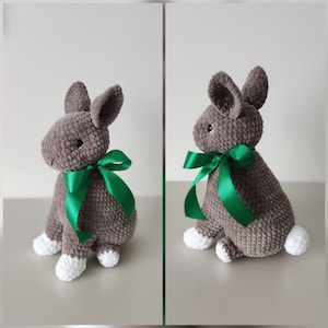 Crochet Pattern Realistic Bunny Rabbit Amigurumi English PDF - Etsy