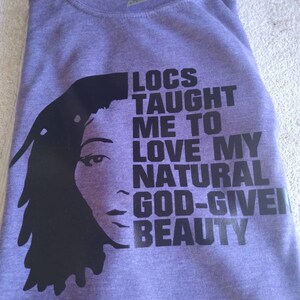 Locs Silhouette Quote Love My Natural Beauty SVG / Dreadlocks SVG ...