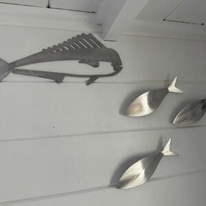 Scallop Shell Aluminum Metal Wall Art Decoration Skilwerx 9x9 Ocean ...
