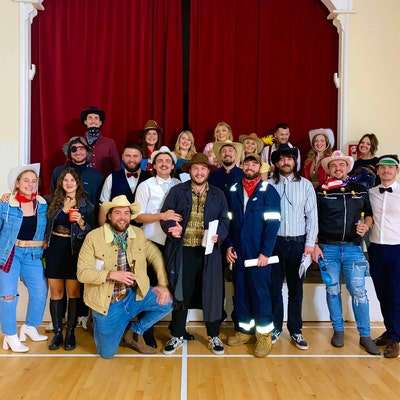 4-20 Player Office Christmas Sweater Party Murder Mystery Game Kit ...