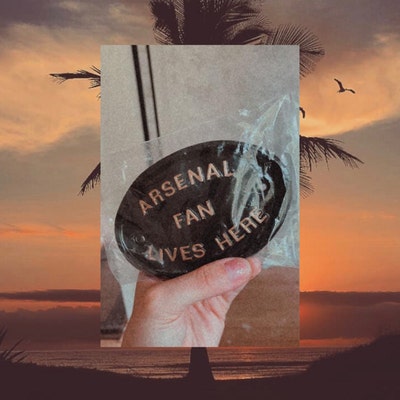 Arsenal Fan Lives Here - Etsy