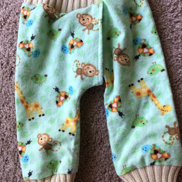 Instant Download PDF Sewing Pattern DIY Baby Split Pants Kaidangku ...
