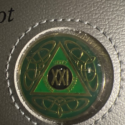 NA Tree of Life Anniversary Recovery Coin Medallion Narcotics Anonymous ...