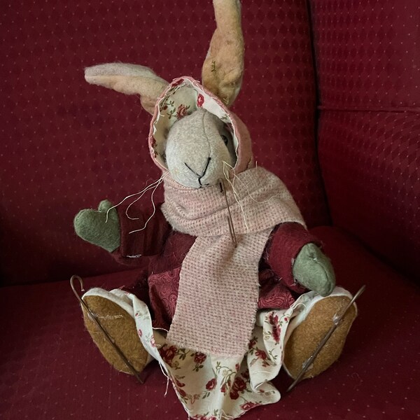 Fabric St Nicholas - Farmhouse, Country, Rustic, Primitive, Christmas ...