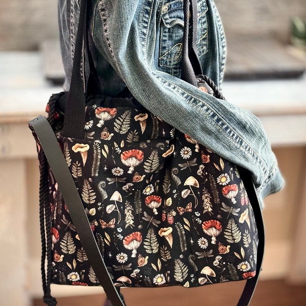 Foldable Shopping Bag PDF Sewing Pattern English Version – 3 Variations ...