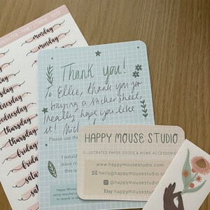 Number Stickers Number Sticker Sheet Planner Stickers | Etsy