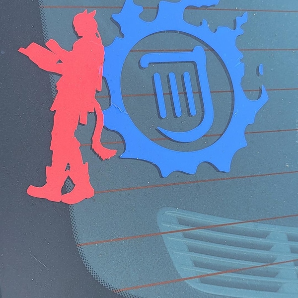 Dragoon FFXIV Job Symbol / DRG Key Chain 3D Printed Final Fantasy XIV ...