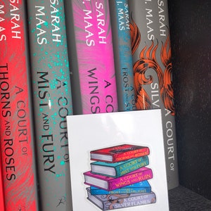 Coho Book Stack Sticker - Etsy