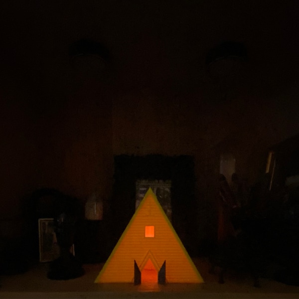 Midsommar Yellow Pyramid Temple 3d Printed Model - Etsy