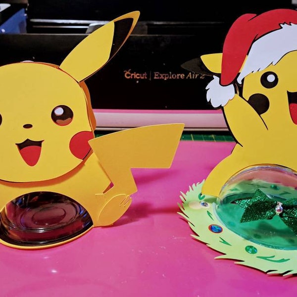 Birthday Pikachu Pop-up Card SVG for Cricut - Etsy