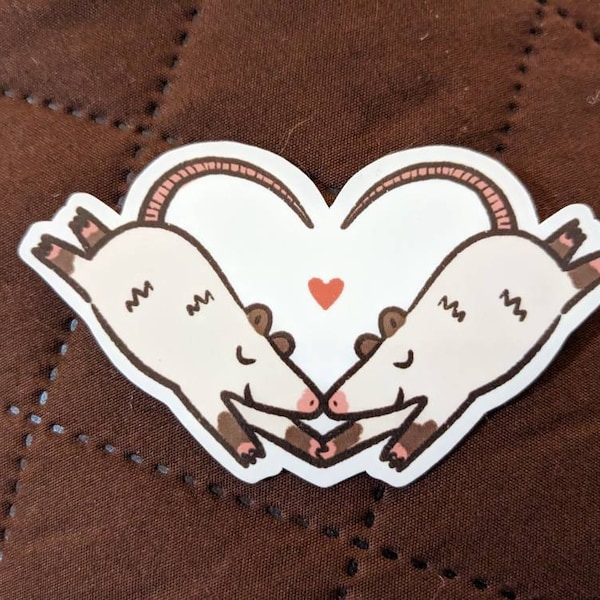 Animal Love Sticker | Funny Sticker | Gifts Under 10 | Water Resistant ...