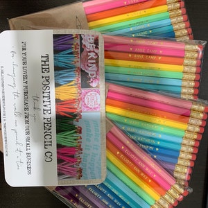 Personalized Pencils, 12 Pencil Set, Stocking Stuffer, Christmas Gift ...