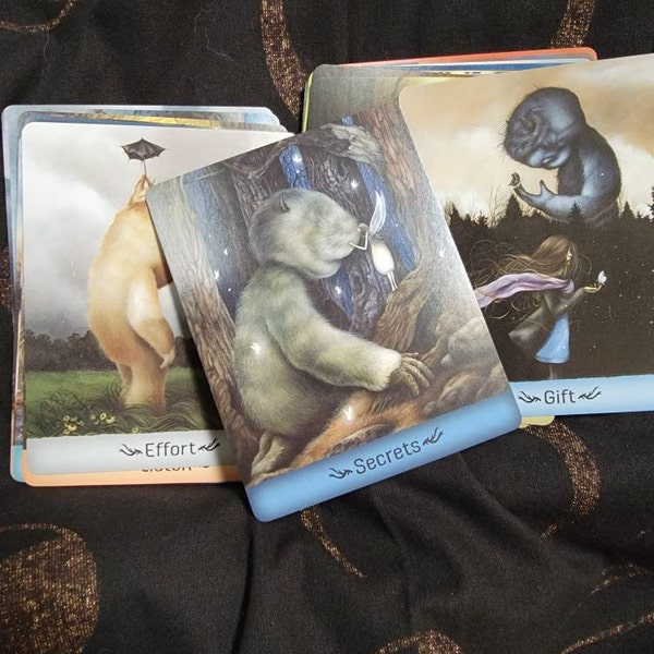 GENTLE CREATURES Wisdom Oracle DECK Cards & Guidebook by Dan May - Etsy