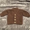 CROCHET PATTERN & VIDEO/ Mini Pop Cardigan Crochet Pattern / Easy Top ...