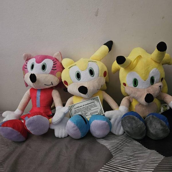 Sonichu and Rosechu COMBO -talking Plushes - Etsy