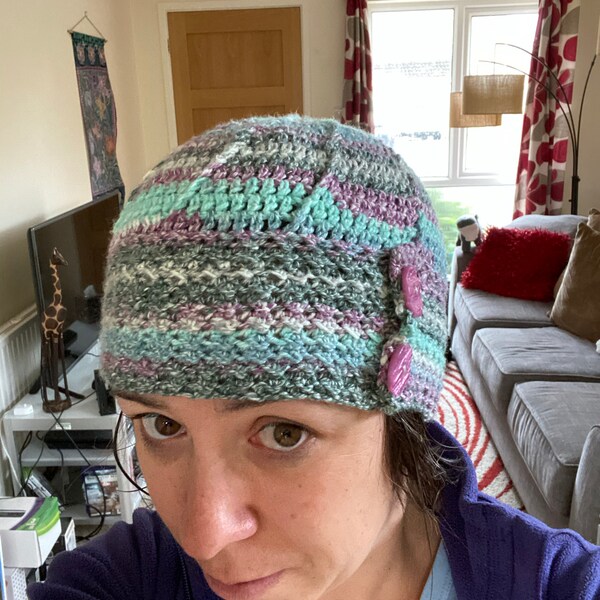 Crochet Hat PATTERN - Parisian Dreams - Crochet Pattern for Beanie Hat ...