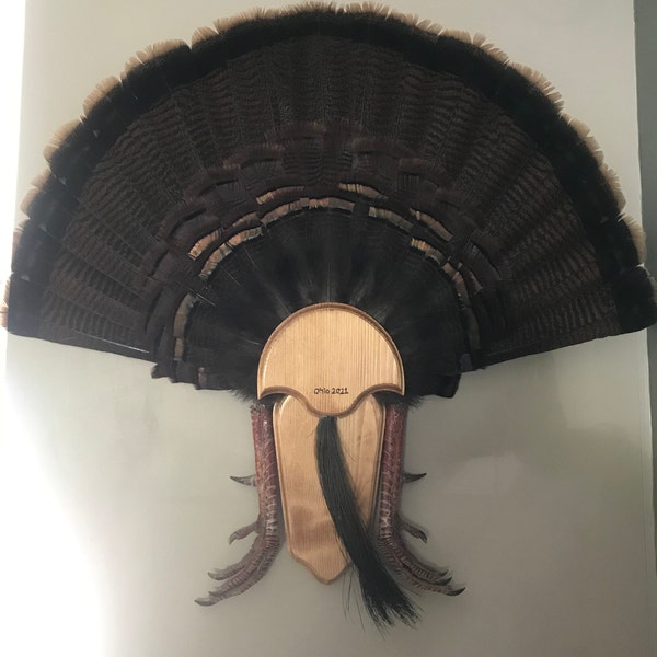 Handmade Classic Turkey Mount Plaque - Etsy