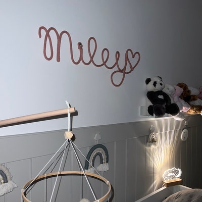 Knitted Mothers Day Sign Wire Word Cord Knit Rope Mothers Day Gift for ...