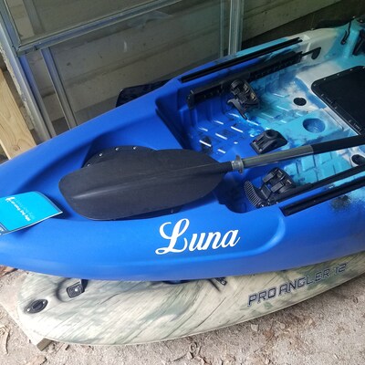 Custom Kayak Name Decal, Canoe Decals, Decals for Paddleboard ...