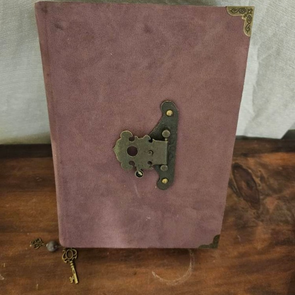Aged Grimoires With Lock Book of Shadows Spelling Book Fairly Book ...