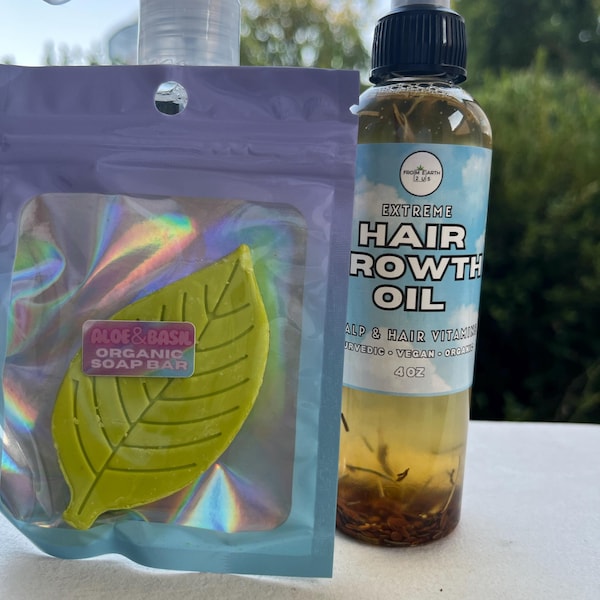 Extreme Natural Hair Growth Oil - Etsy