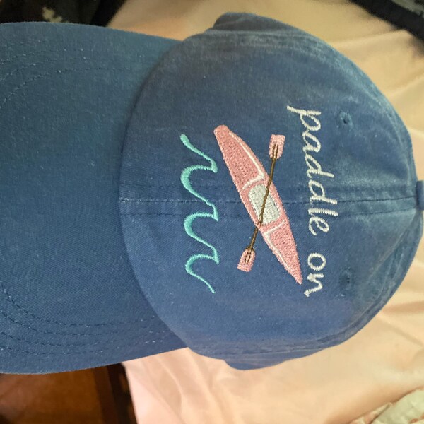 Paddle on Kayak Hat - Etsy