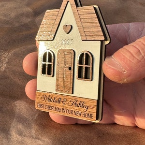 Boho House New Home Real Estate Ornament Laser Glowforge SVG File - Etsy