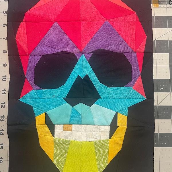FPP Skull - Final Size 15" X 11" - Etsy