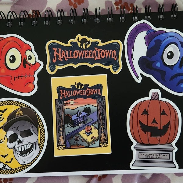 Halloweentown 3" Vinyl Matte Sticker Set - Etsy