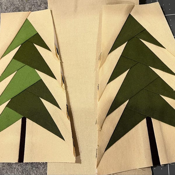 Christmas Tree Paper Piecing Pattern, PDF - Etsy