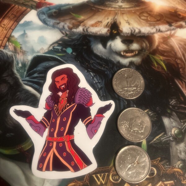 Shadowlands Covenant Leaders Vinyl Stickers - World of Warcraft Sire ...