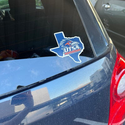 UTSA Road Runners 4 Inch State Shape Vinyl Decal Sticker - Etsy
