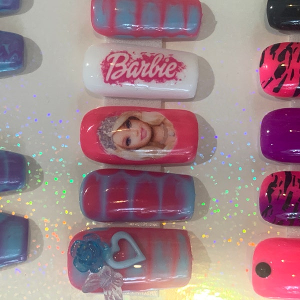 Nail Art Nailfie Pictures Branding Personalized Nail Display Disc ...