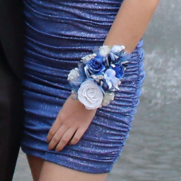 Wrist Corsage and Boutonniere Set. Prom Corsage and Boutonniere Set ...