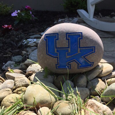 Engraved Address Stone With College Logo - Etsy