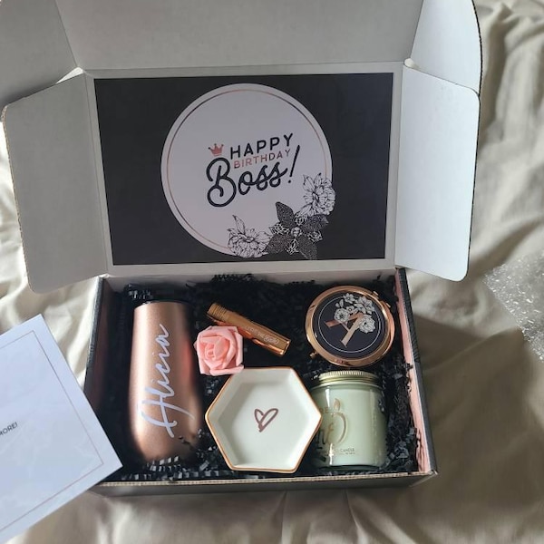 Boss's Day Gift Like a Boss Gift Spa Set for Her, Boss Lady Work From ...