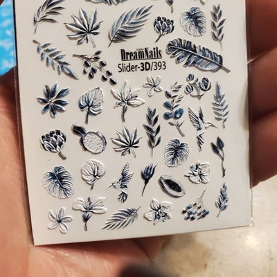 3D Nail Water Decal - Etsy