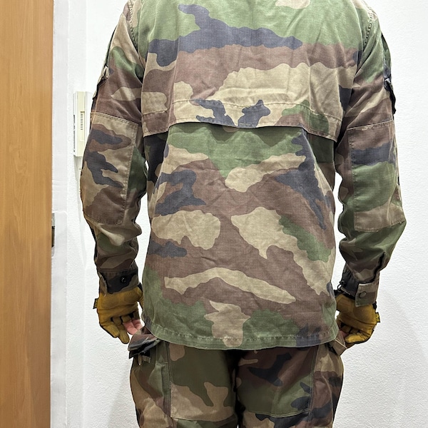 Veste d'uniforme de protection civile suédoise originale denim bleu ...