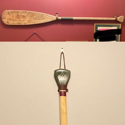 Leather Canoe Paddle Hanger - Etsy