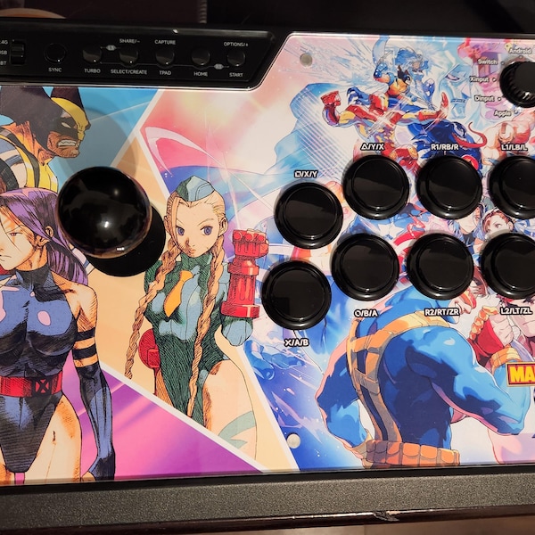 Tag Team Crossover 2 (made to Order) - Mayflash F500 Elite / F500 V2 ...