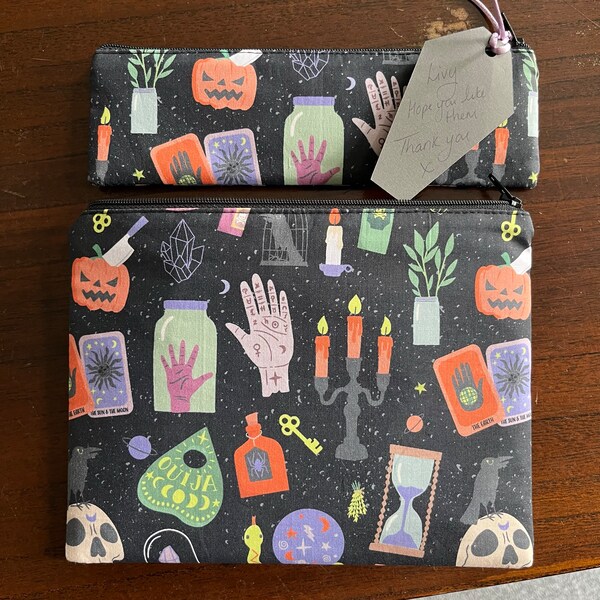 Skull Pencil Case, Skull Makeup Bag, Anatomy Bag, Skeleton Bag, Glow in ...