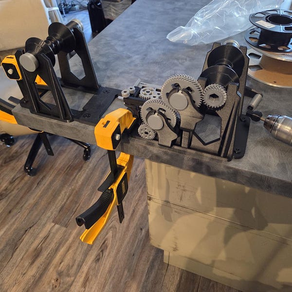 UPGRADED Universal 3D Filament Re-spooler/transfer - Pre-assembled ...