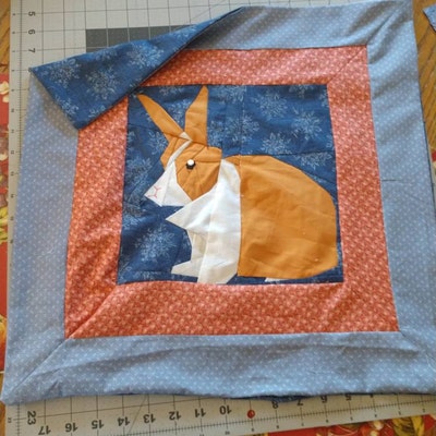 Set of 4 Rabbit Paper-piecing Patterns, PDF - Etsy