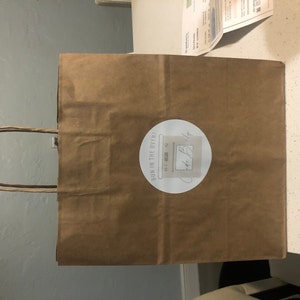 Custom Rolling Pin Label Logo Bakery Sticker Bakery Label - Etsy